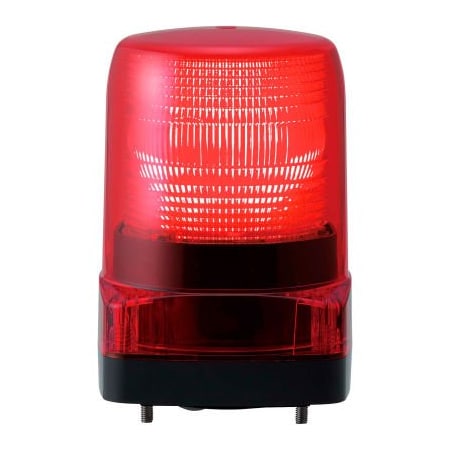Patlite Usa Corporation Patlite LFH-24-R LED Signal Light, Outdoor Rated, Red Light, DC24V LFH ...